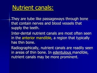 Radiographic Anatomical Landmarks | PPSX