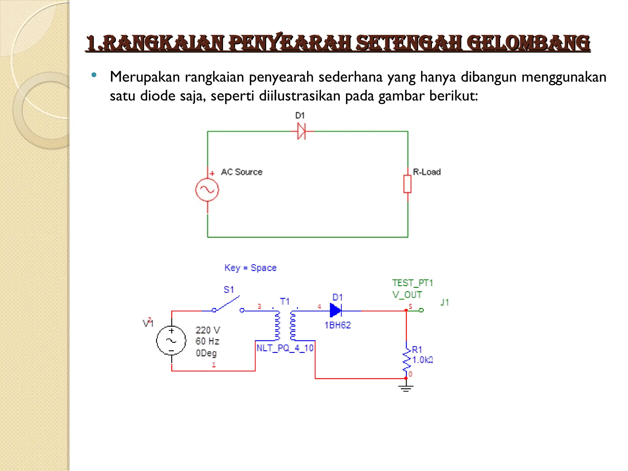 3-RANGKAIAN PENYEARAH GELOMBANG (RECTIFIER)_FIX+FILTER.ppt