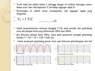 3-RANGKAIAN PENYEARAH GELOMBANG (RECTIFIER)_FIX+FILTER.ppt