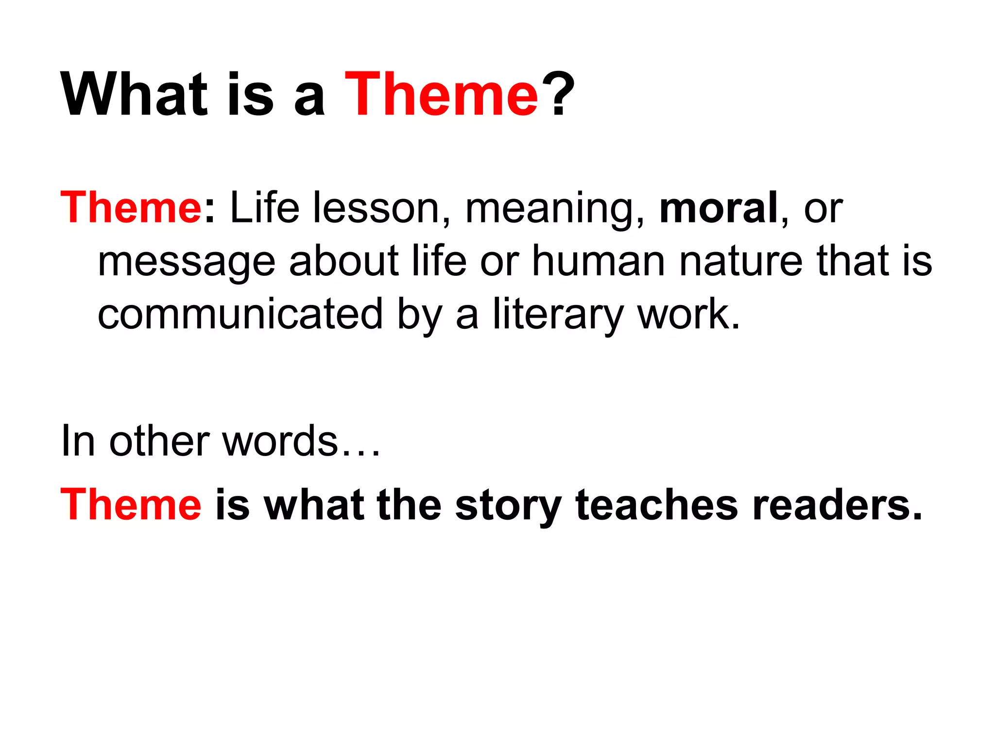 3 - reading comprehension theme 2 | PPT