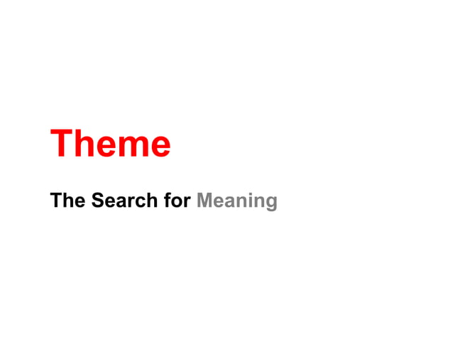 3 - reading comprehension theme 2 | PPT