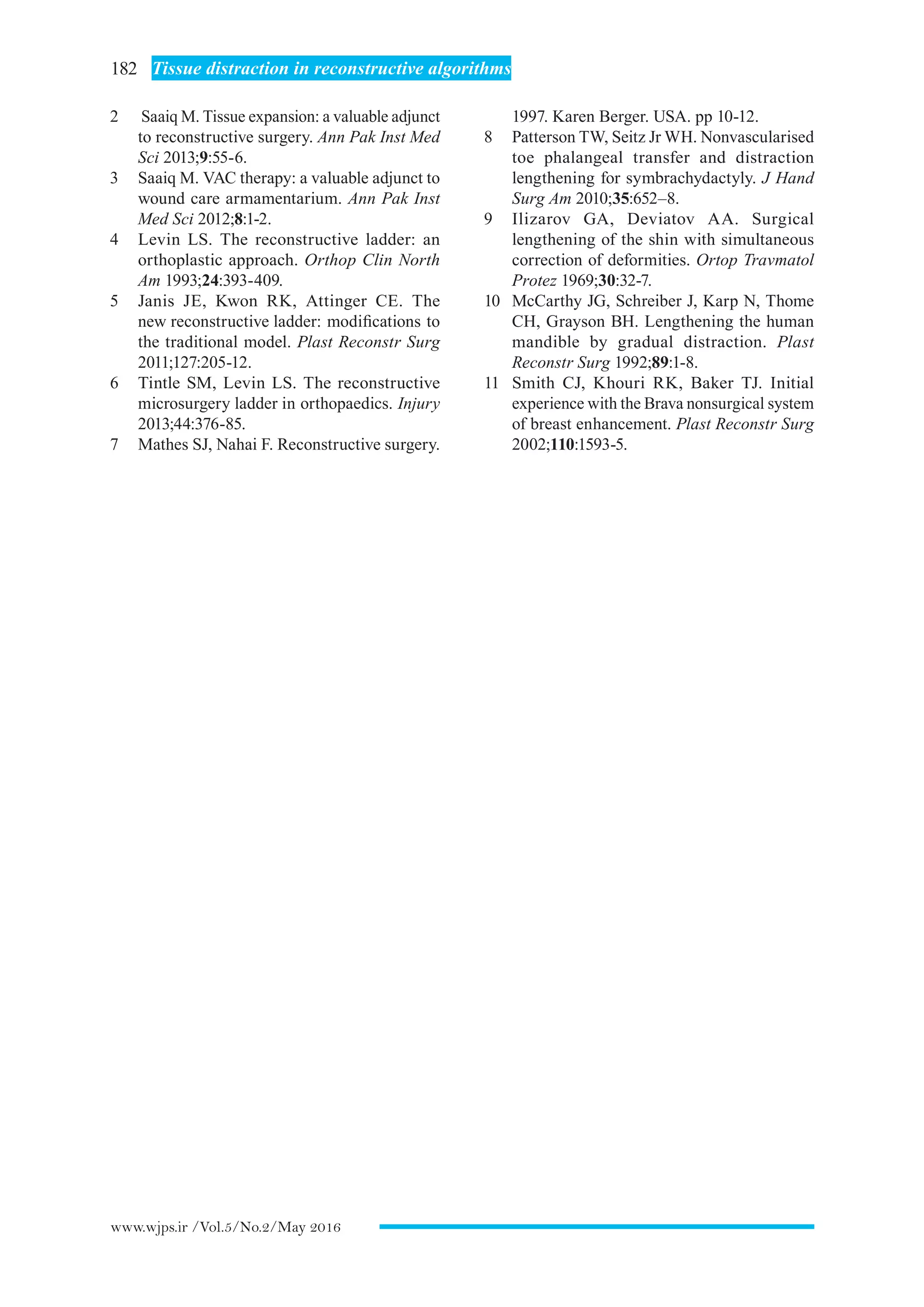 Reconstructive quadrangle in plastic surgery | PDF