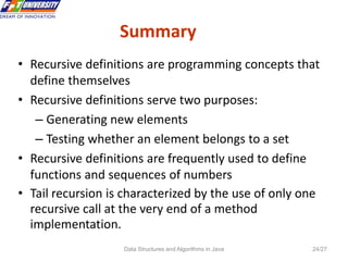 3-Recursion.ppt | Programming Languages | Computing