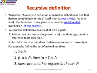 3-Recursion.ppt | Programming Languages | Computing