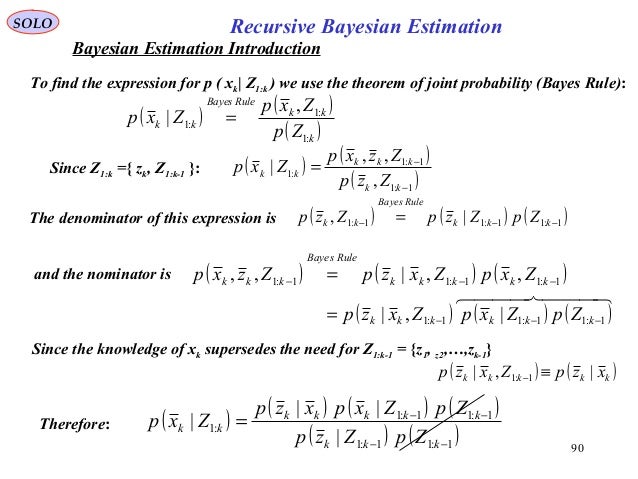 3 Recursive Bayesian Estimation
