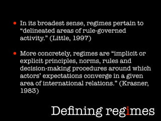 Regimes | PPT