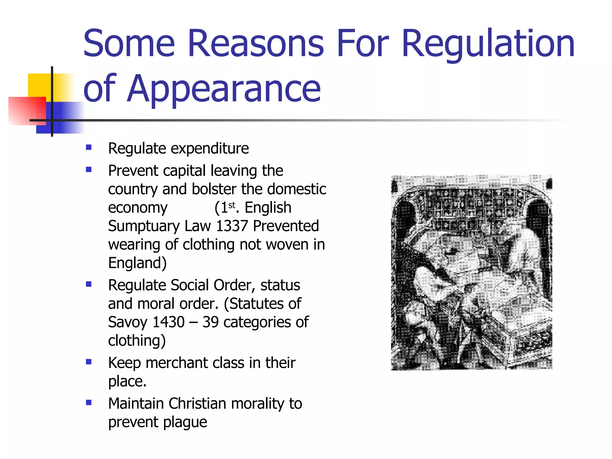 3 Regulation Of Appearance | PPT