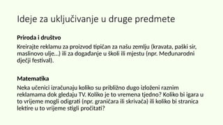 Reklamiranje - radionica za učenike razredne nastave | PPTX