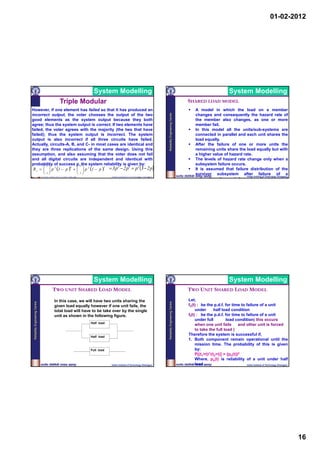 3. reliability modelling | PDF