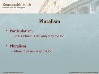 Week Three Religious Pluralism | PPT