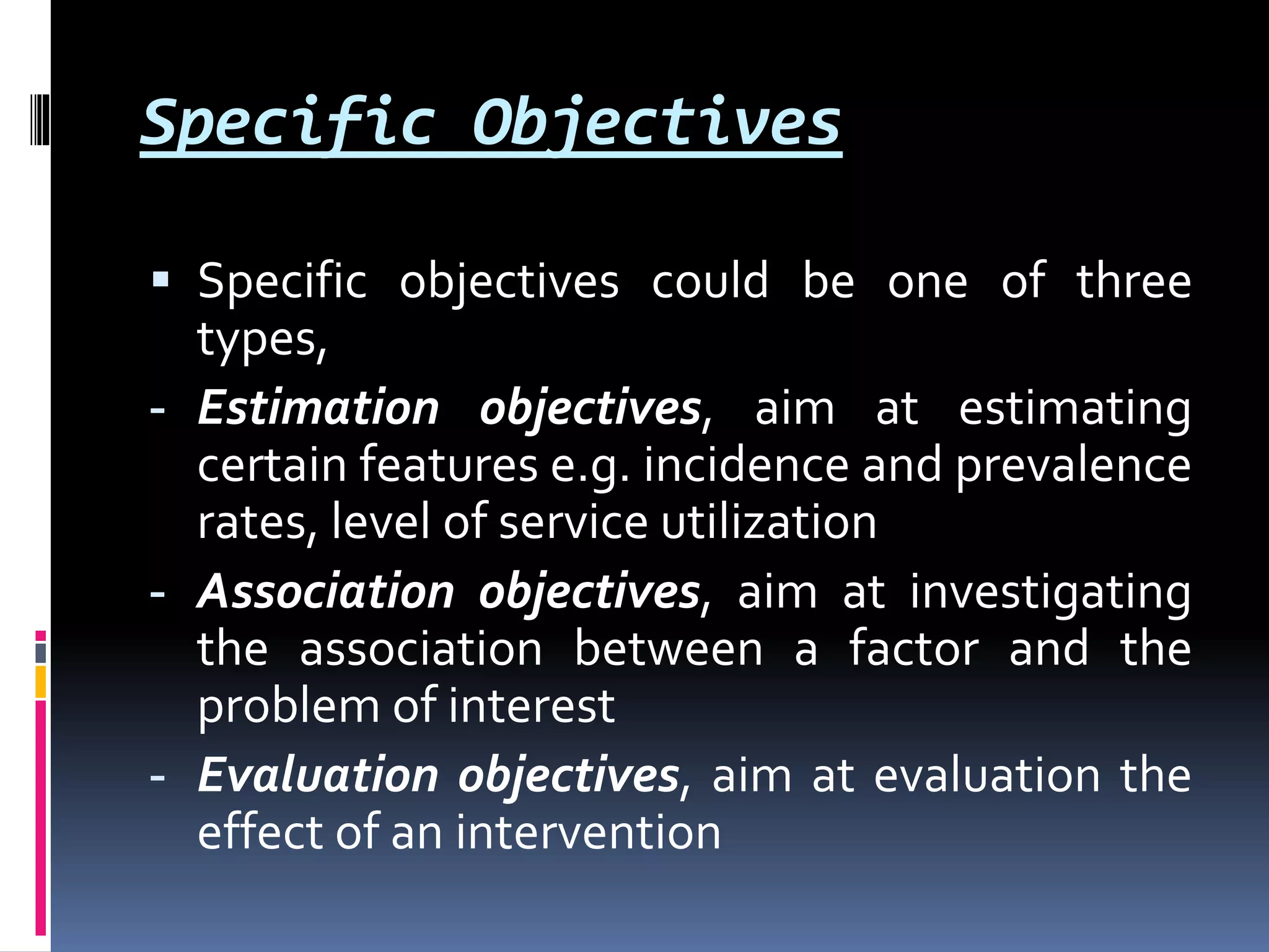 Research Objectives | PPTX