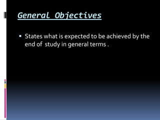 Research Objectives | PPTX