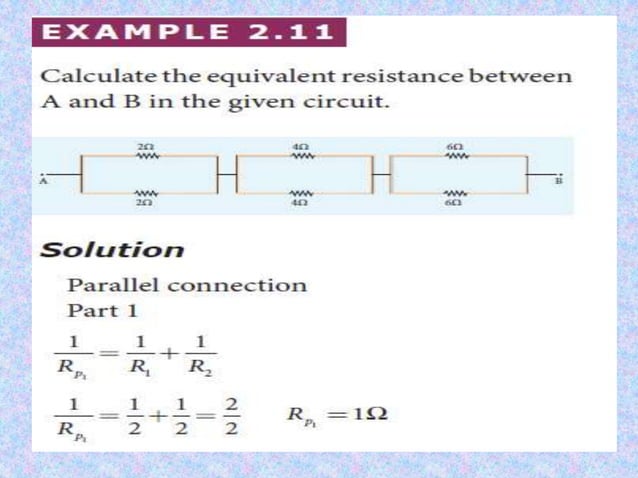 RESISTORS IN SERIES AND PARALLEL | PPTX | Physics | Science