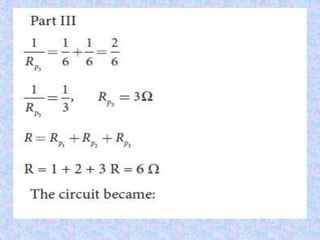RESISTORS IN SERIES AND PARALLEL | PPTX
