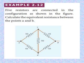 RESISTORS IN SERIES AND PARALLEL | PPTX