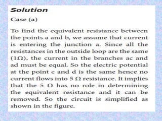 RESISTORS IN SERIES AND PARALLEL | PPTX