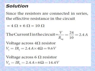 RESISTORS IN SERIES AND PARALLEL | PPTX