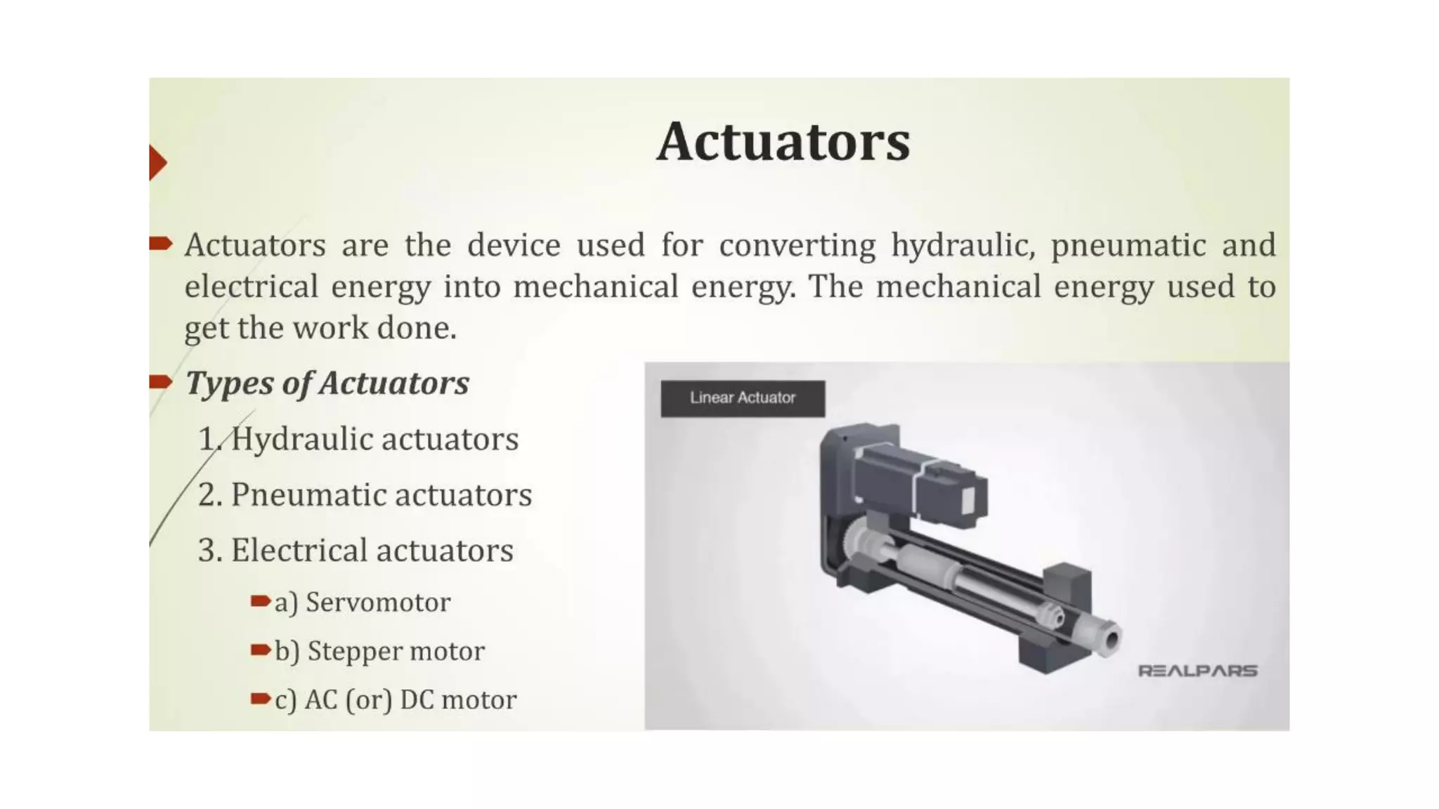 3-Robot drive system, functions of drive systems, pneumatic systems ...