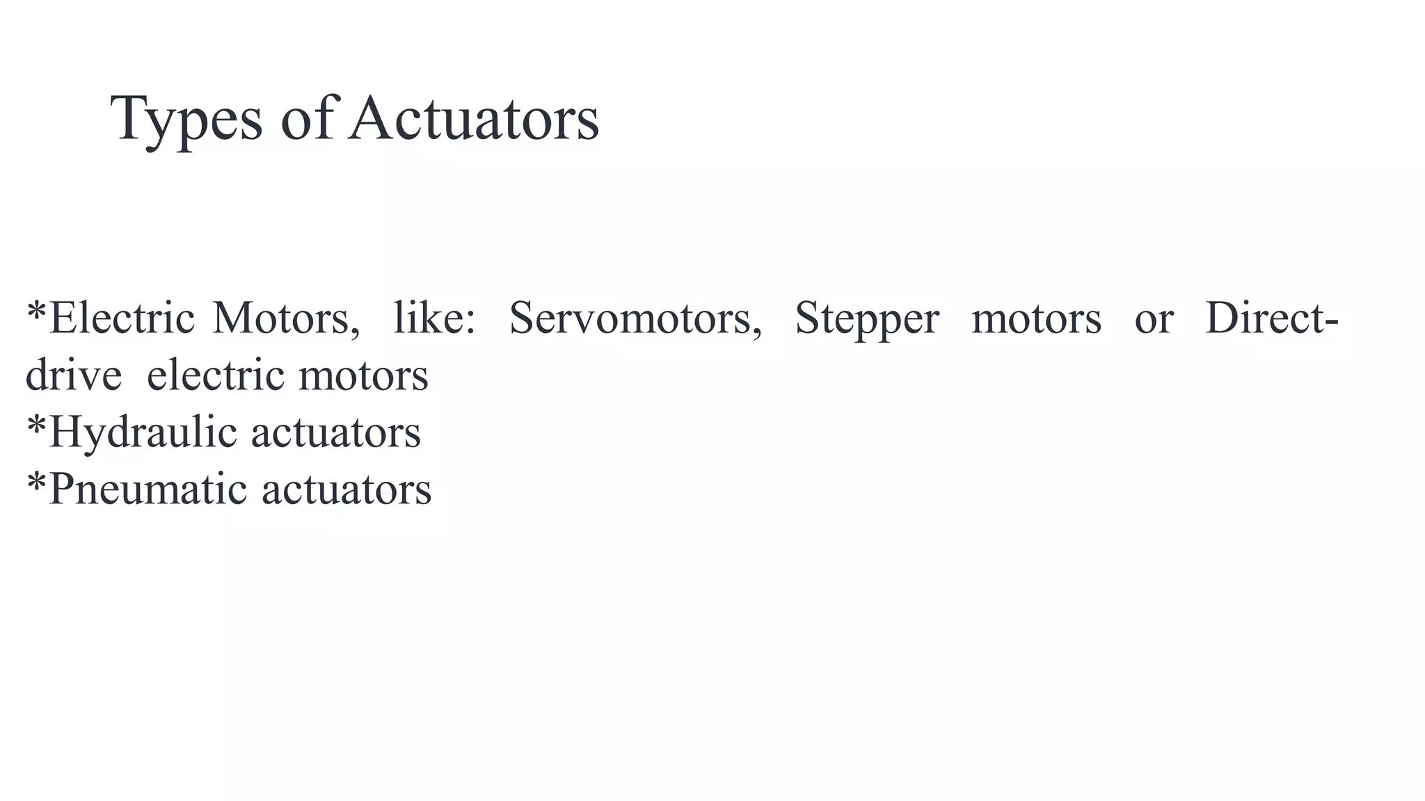 3-Robot drive system, functions of drive systems, pneumatic systems ...