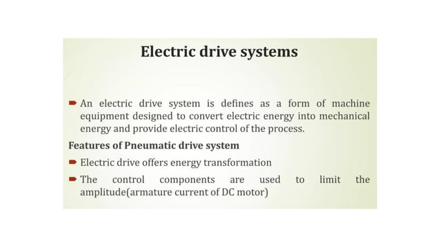 3-Robot drive system, functions of drive systems, pneumatic systems ...