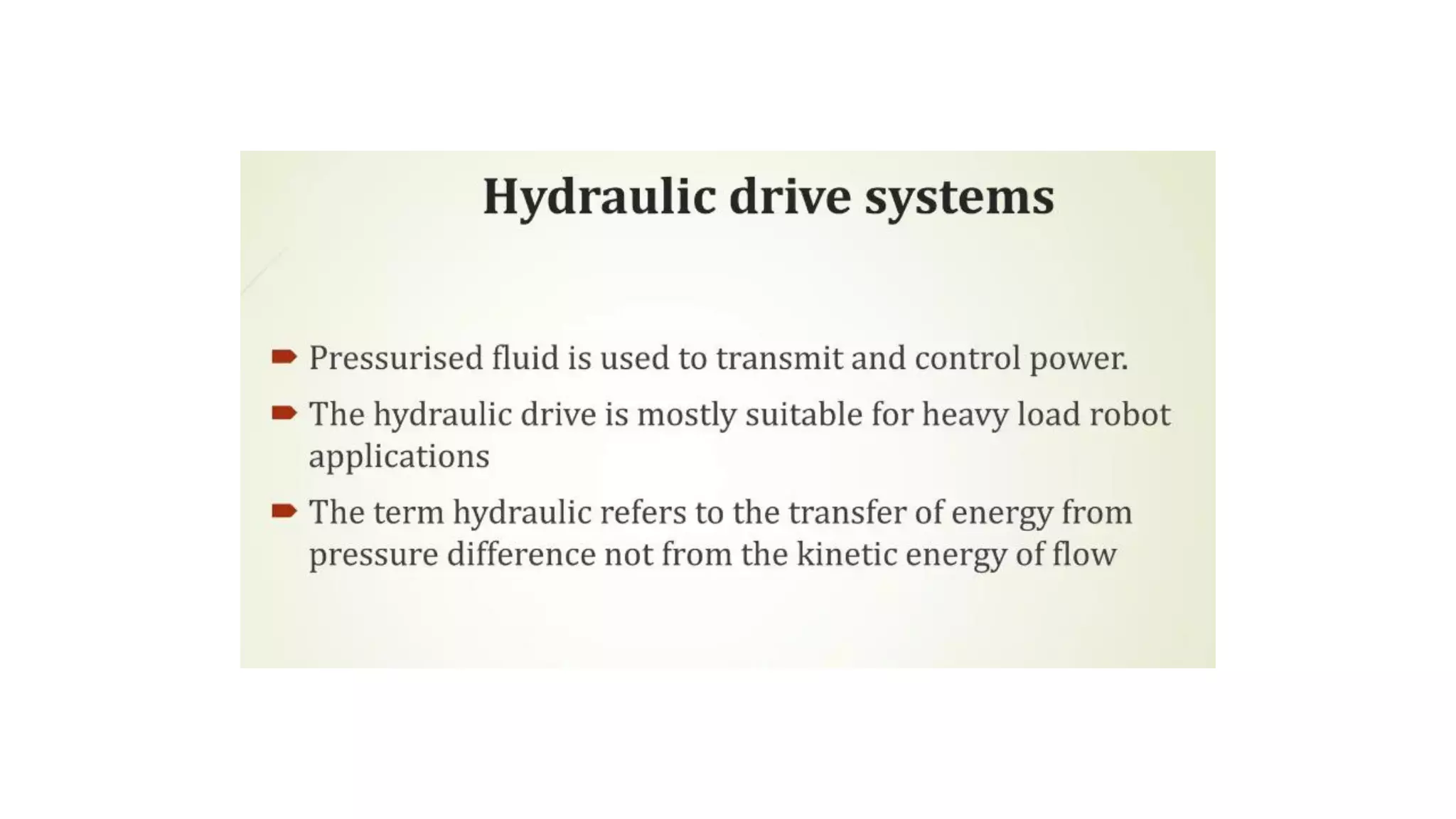 3-Robot drive system, functions of drive systems, pneumatic systems ...