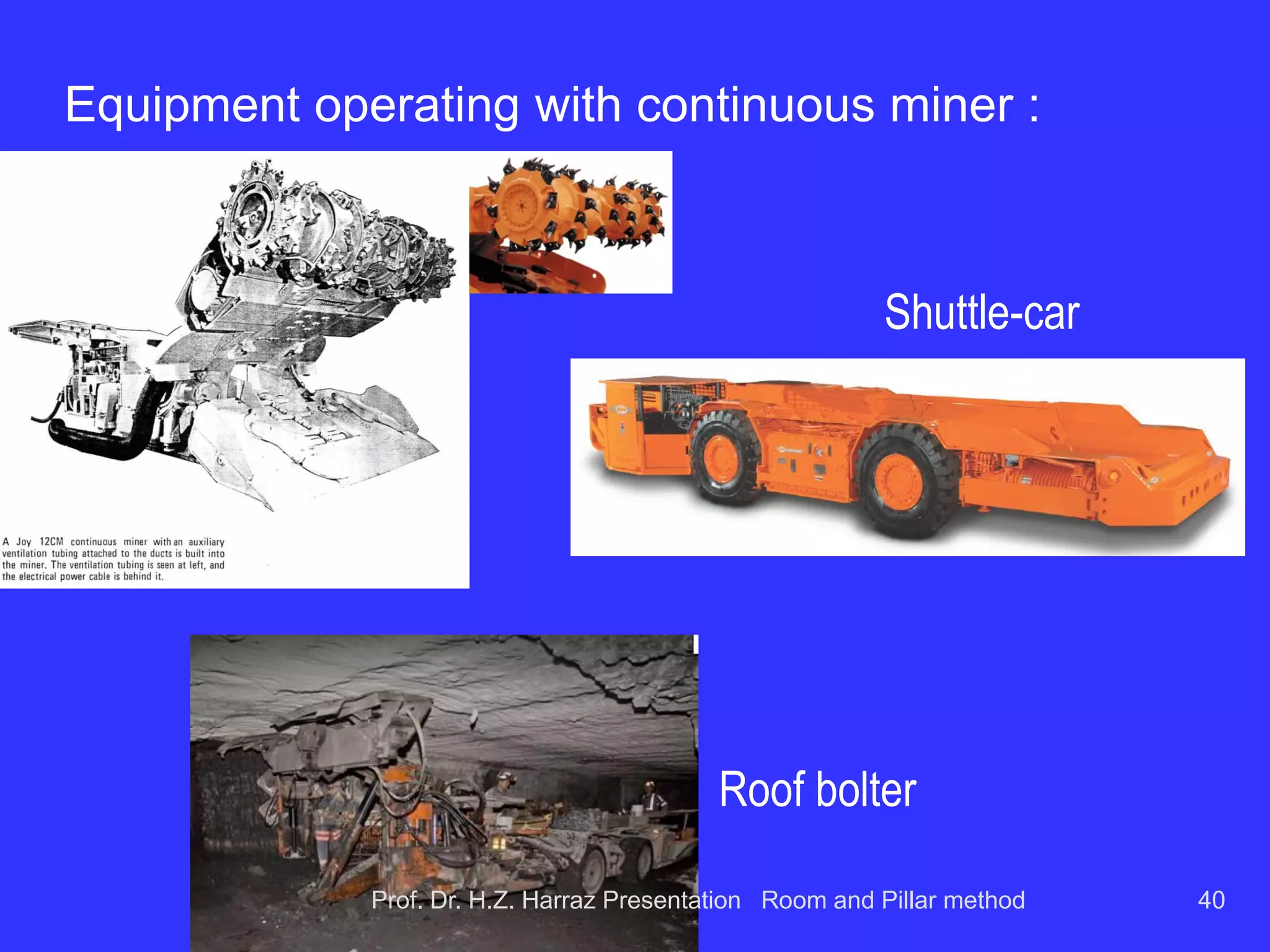 Room and Pillar Mining Method | PDF