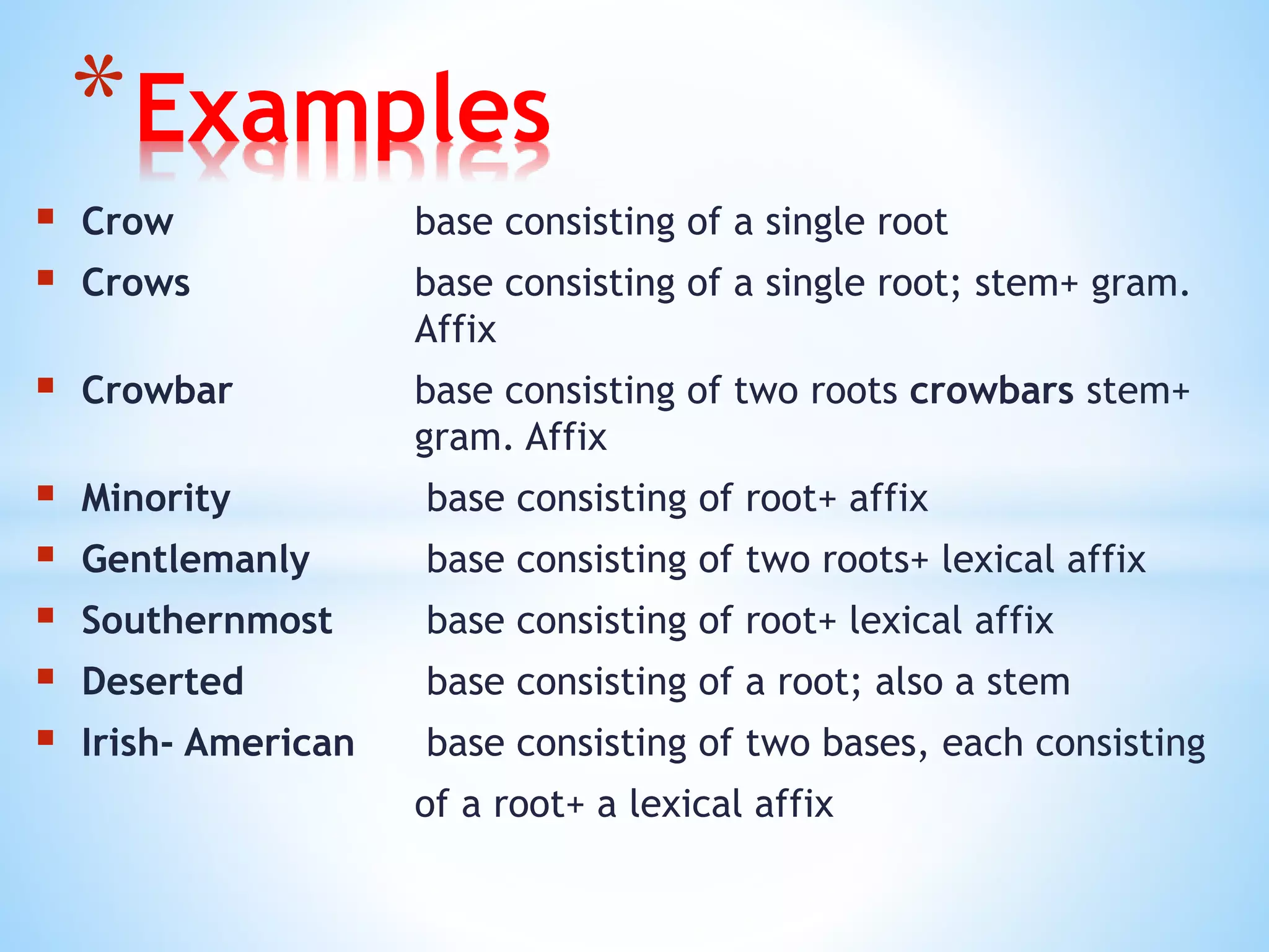 Root, base and stem | PPTX