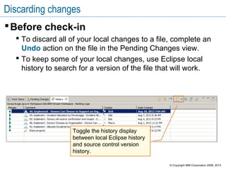Module 3: Working with Jazz Source Control | PPT