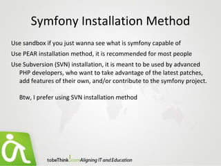Running Symfony | PPT
