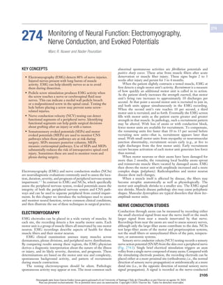 Electrodiagnostico. Youmans octava edicion | PDF