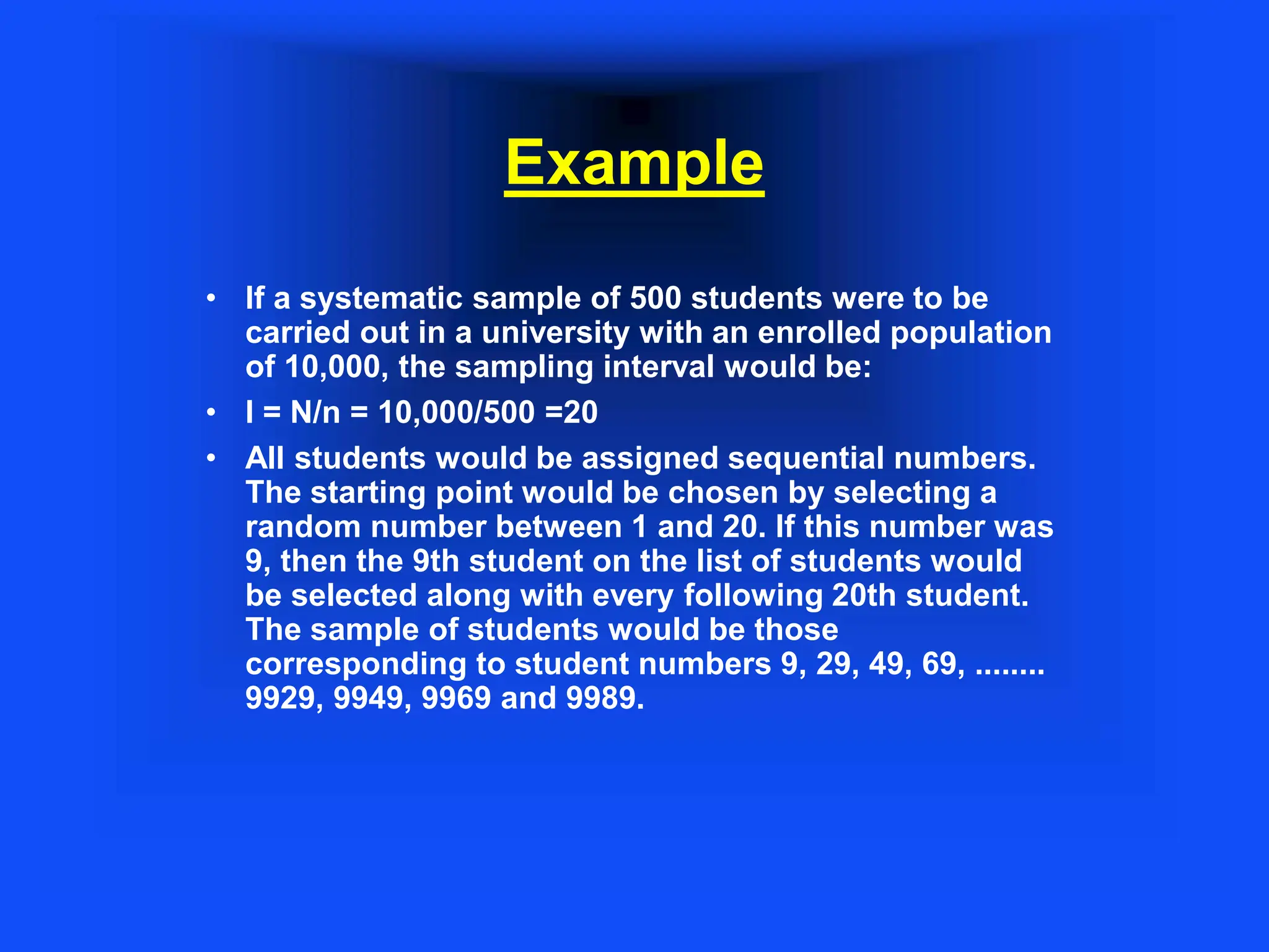 3 - SamplingTechVarious sampling techniques are employedniques(new1430 ...