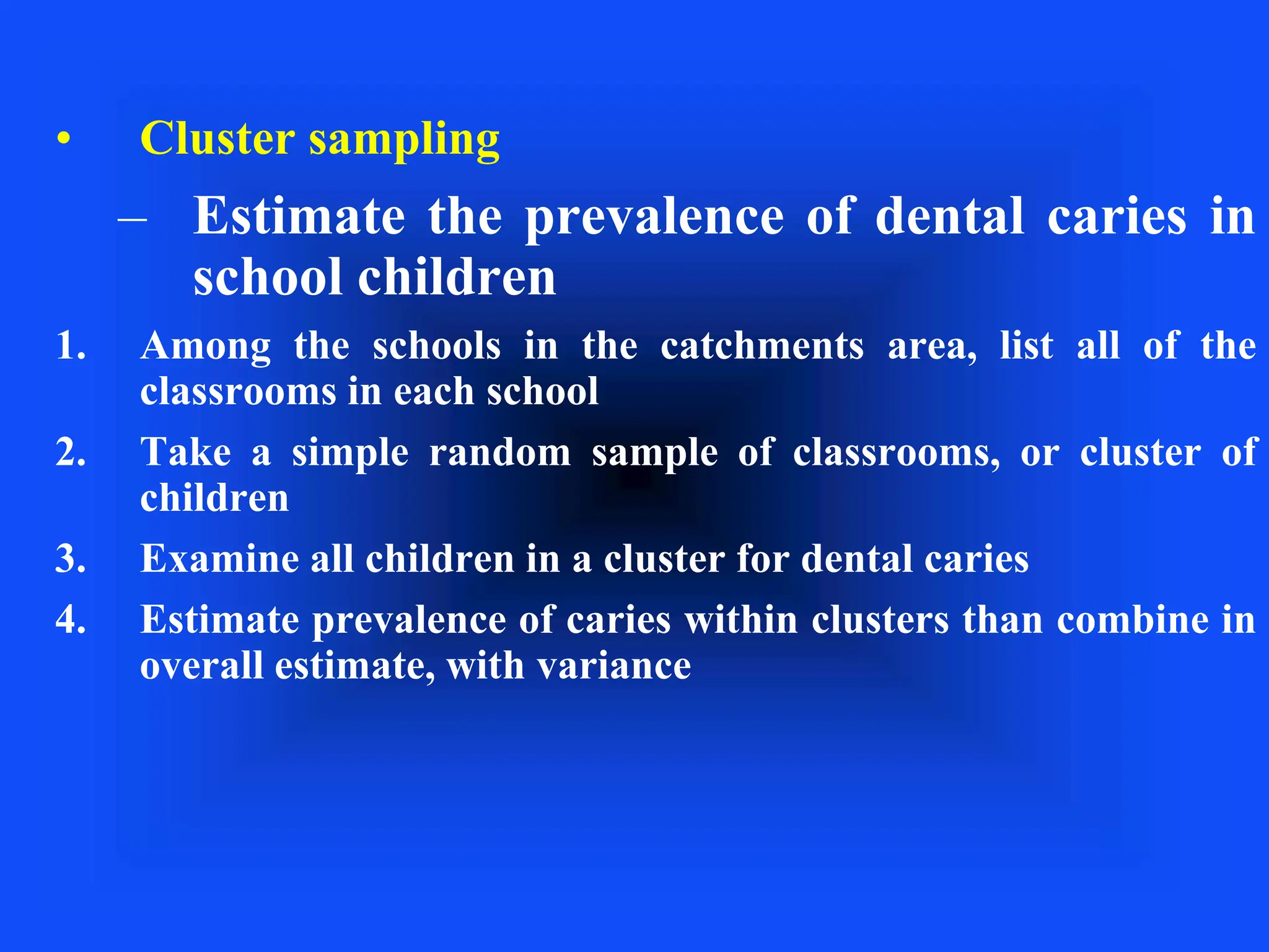 3 - SamplingTechVarious sampling techniques are employedniques(new1430 ...