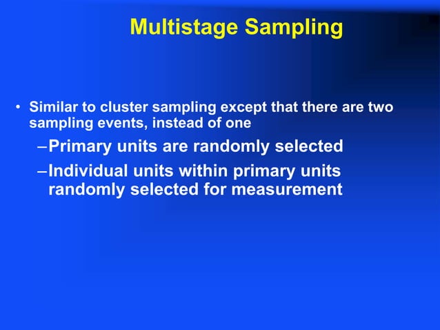 3 - SamplingTechVarious sampling techniques are employedniques(new1430 ...