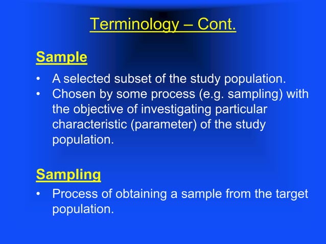 3 - SamplingTechVarious sampling techniques are employedniques(new1430 ...