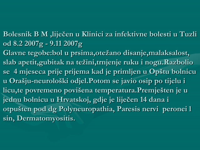 sana sabovic - hiv i tbc | PPTX