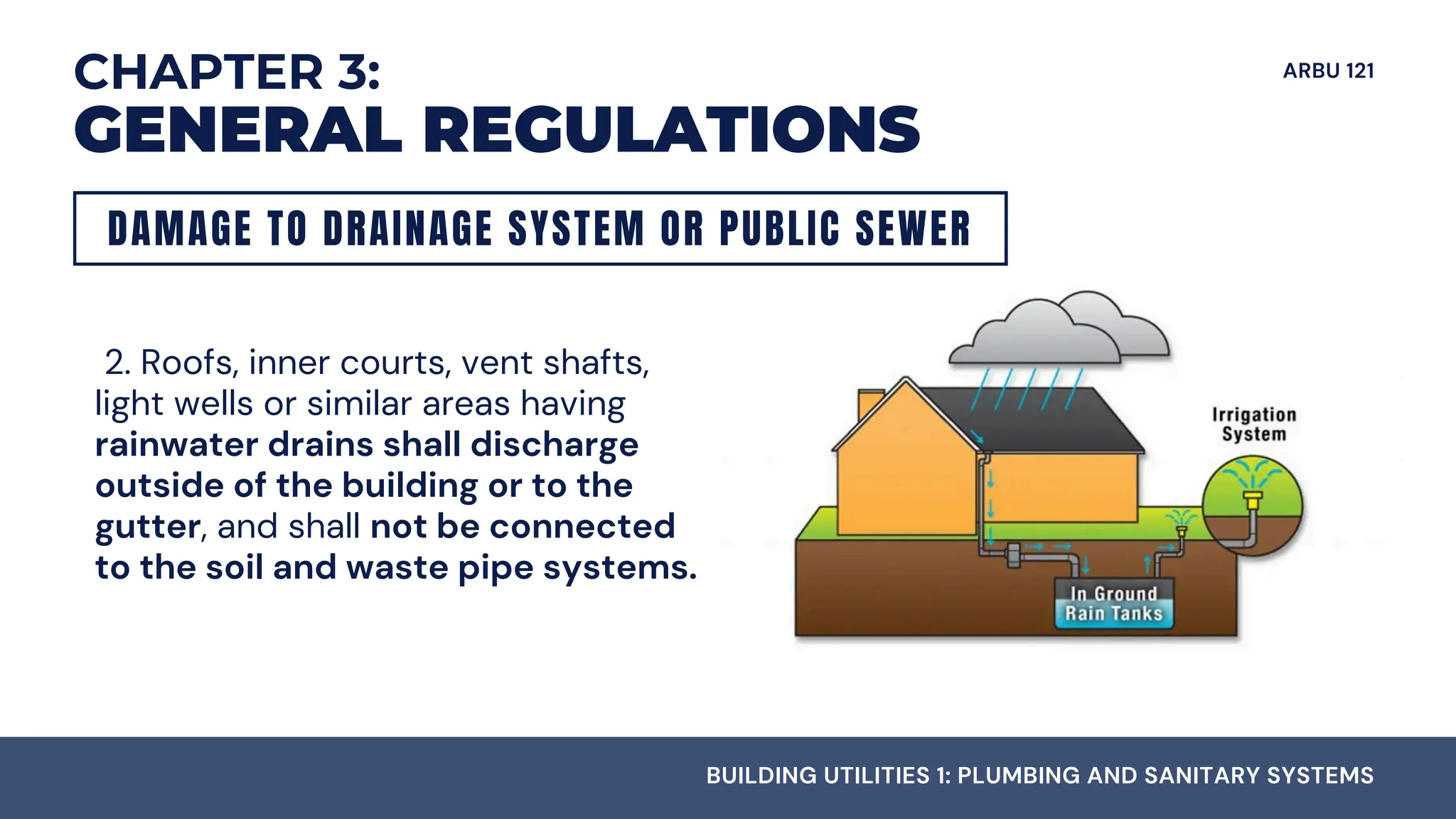Sanitary Drainage Systems - Drain and waste piping systems | PDF