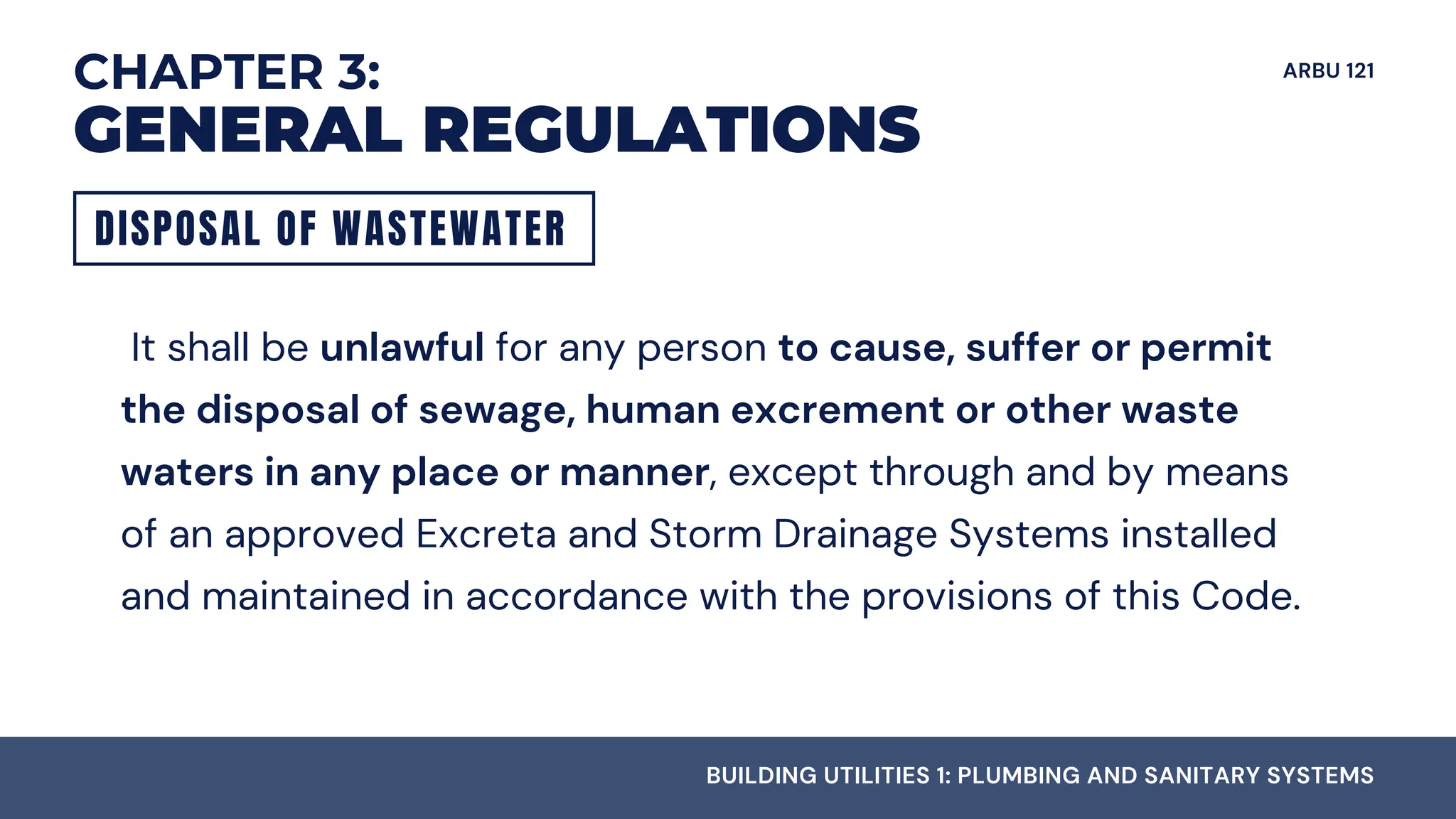 Sanitary Drainage Systems - Drain and waste piping systems | PDF