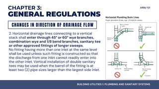 Sanitary Drainage Systems - Drain and waste piping systems | PDF
