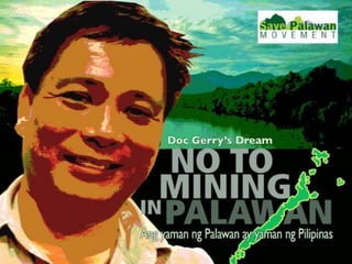 Save Palawan Movement Regina Paz Lopez | PPT