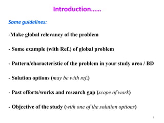 Effective writing of scientific paper (or Scientific Story ) | PPTX