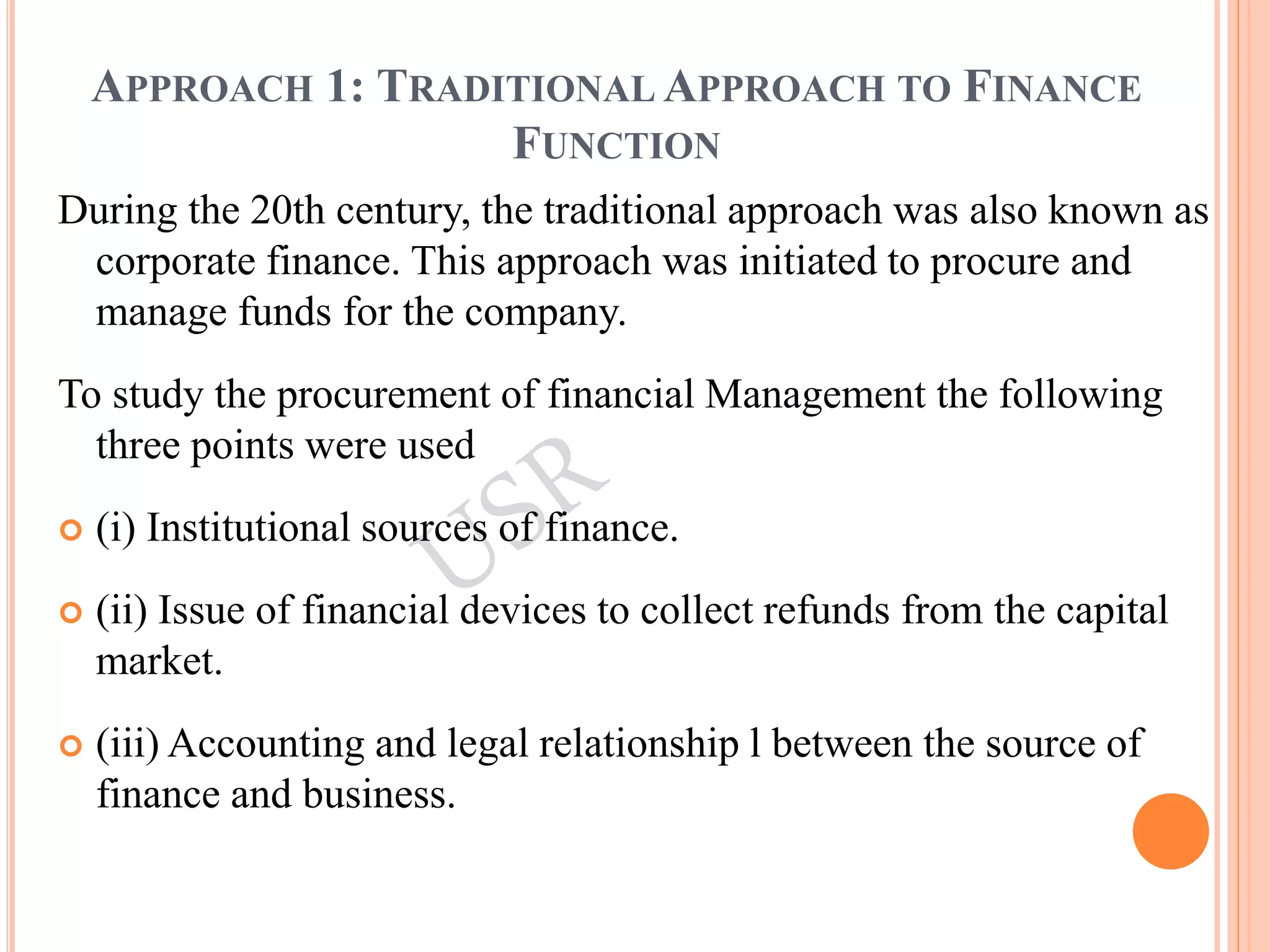 Scope of Financial Management | PPTX