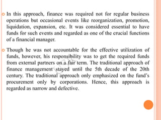 Scope of Financial Management | PPTX