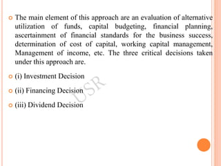 Scope of Financial Management | PPTX