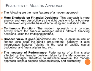Scope of Financial Management | PPTX