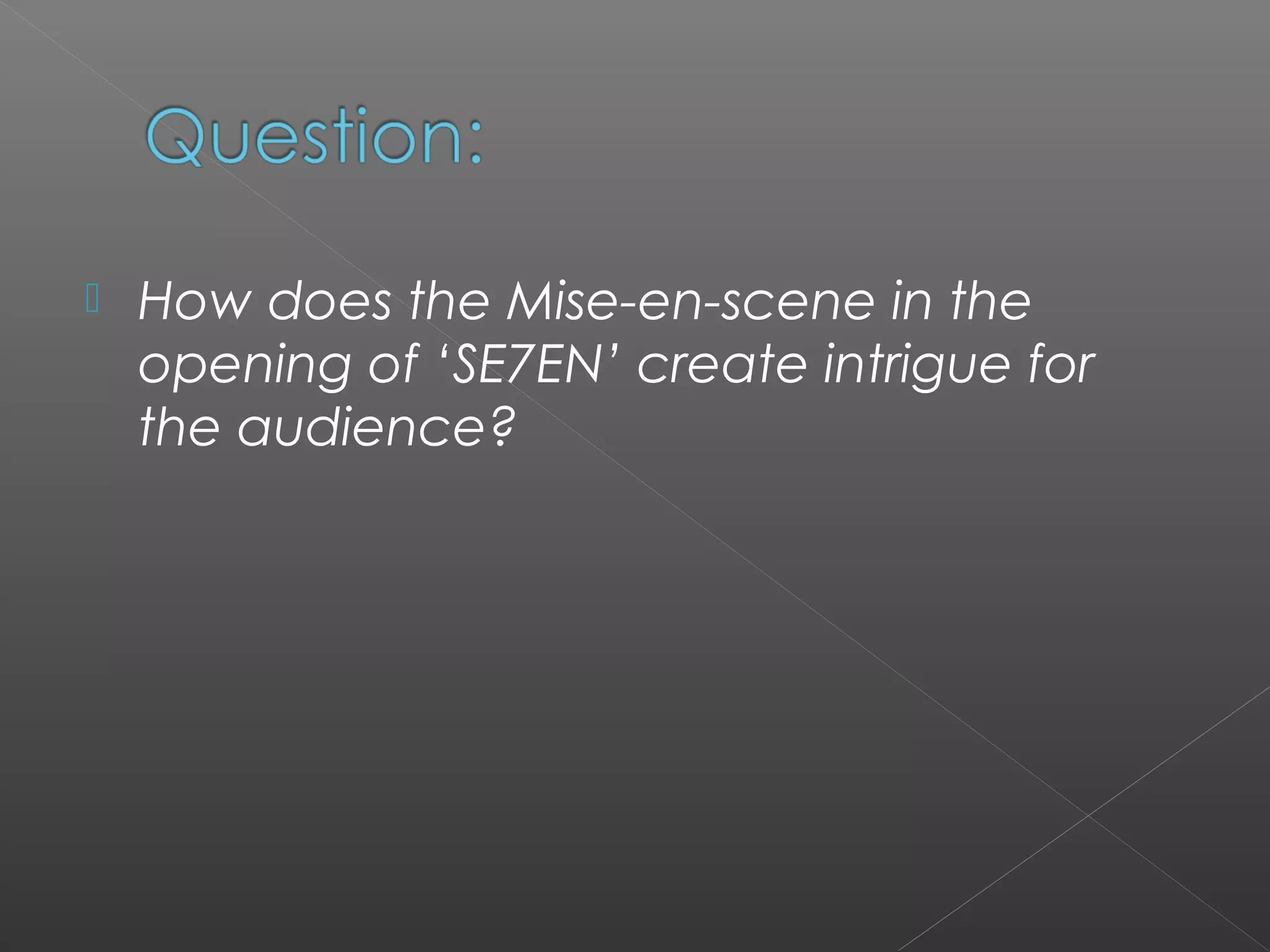 3 se7en assessment | PPT