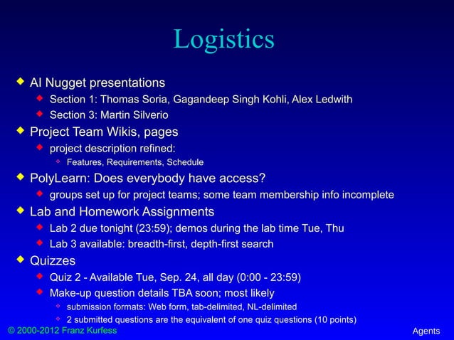 Artificial Intelligence -- Search Algorithms | PPT