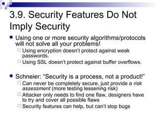 3 secure design principles | PPT