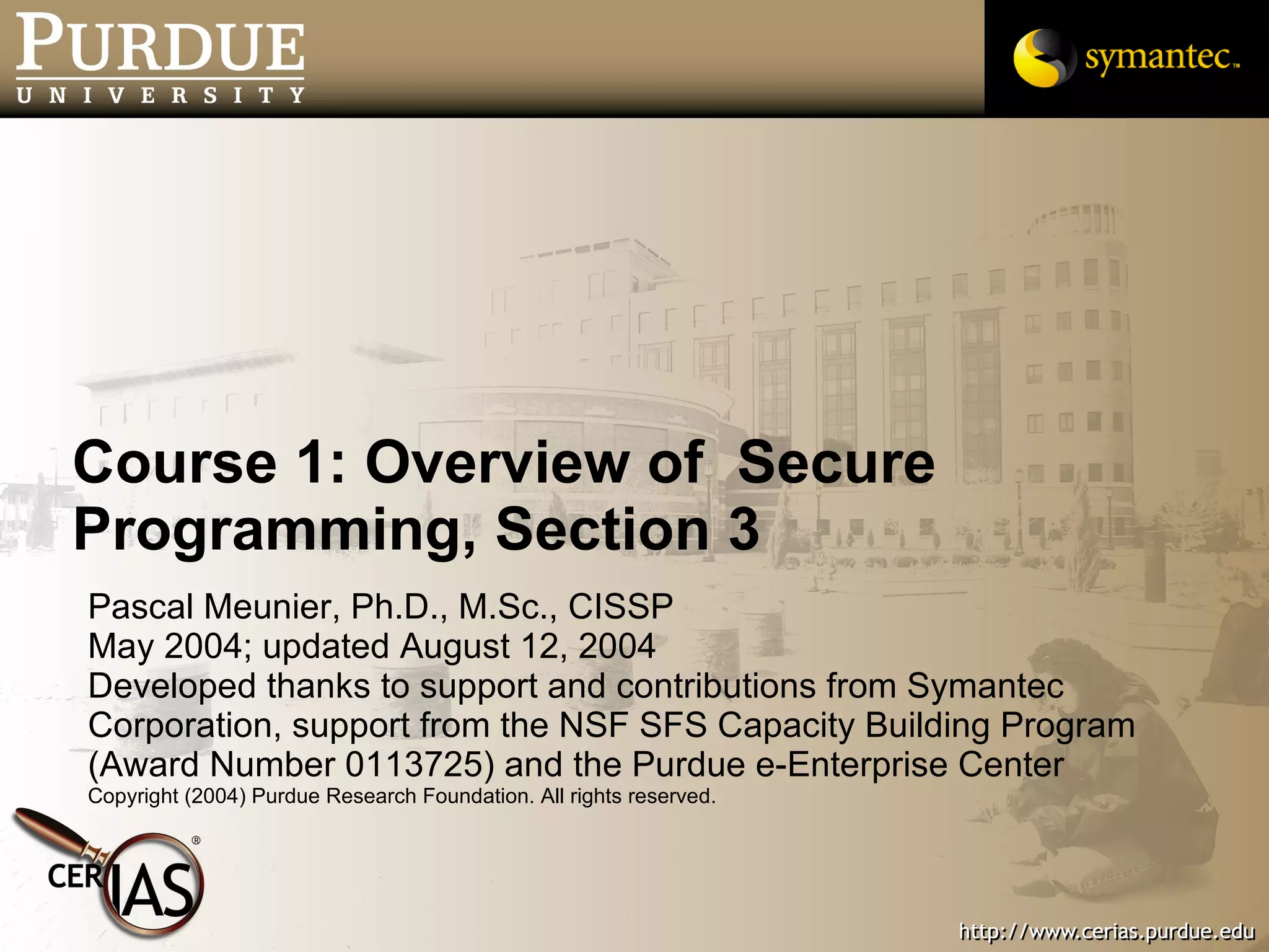 3 Secure Design Principles And Process Ppt