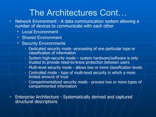3. security architecture and models | PPT