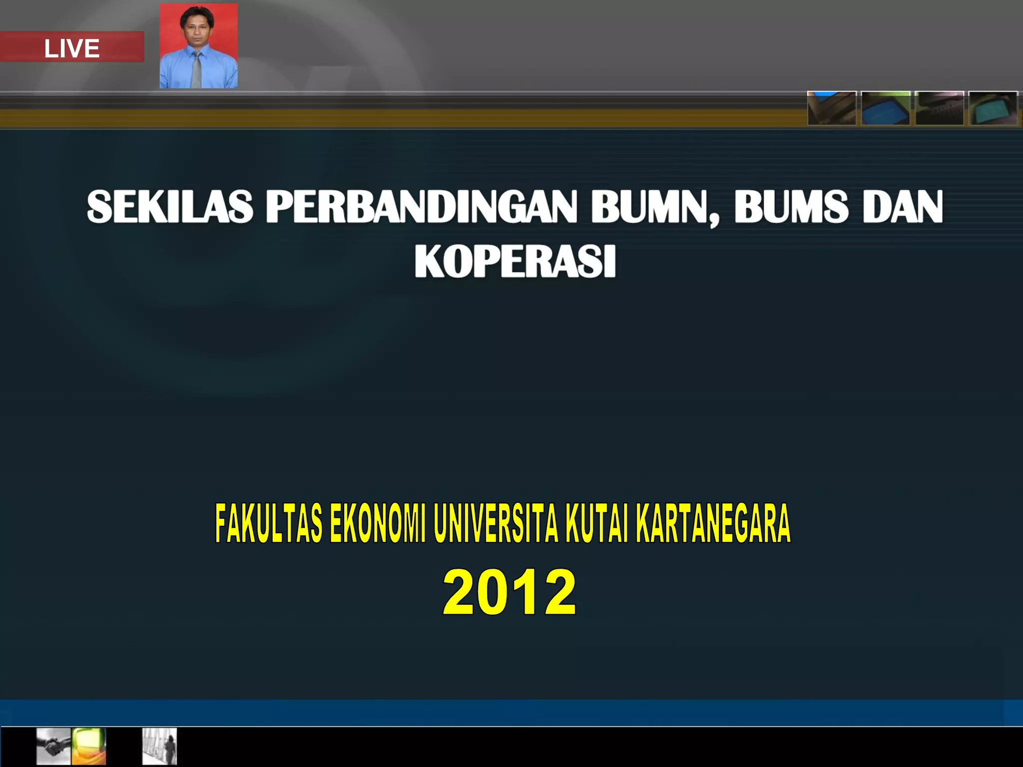 3. sekilas perbandingan bumn, bums dan koperasi | PPT